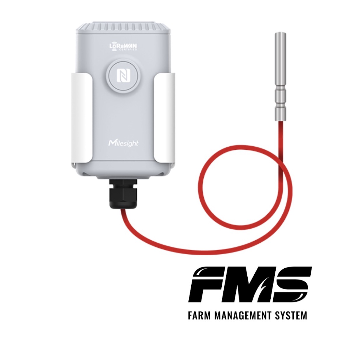 Industrial Temperature Sensor - EM500-PT100 | FMS